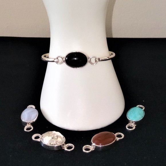 unknown | Jewelry | Interchangeable Sterling Silver Bracelet | Poshmark